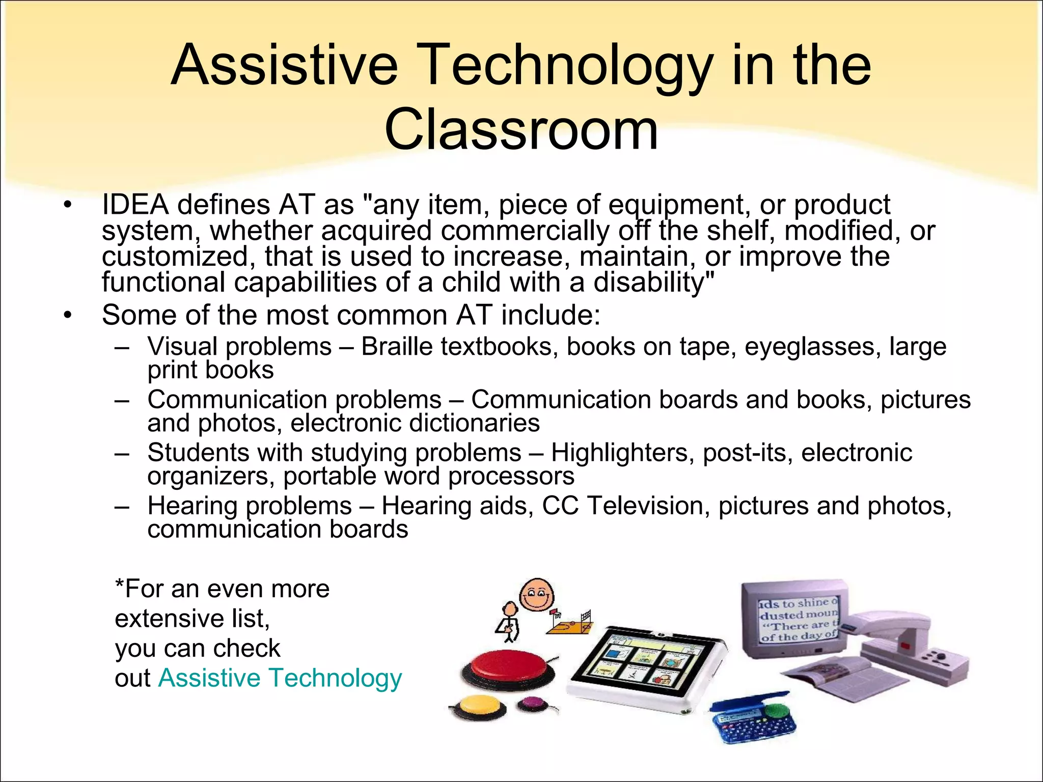 Assistive Technology Presentation | PPT