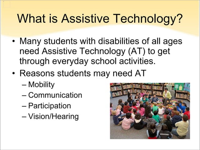 Assistive Technology Presentation | PPT