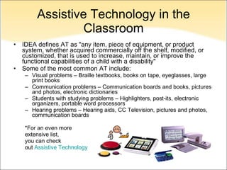 Assistive Technology Presentation | PPT