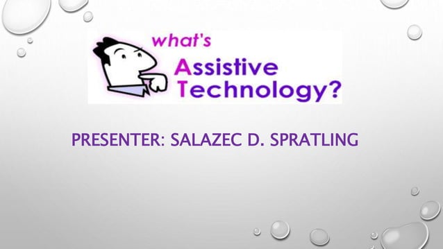 Assistive Technology Presentation | PPT