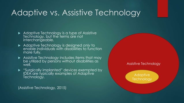 Assistive technology presentation | PPTX