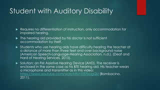 Assistive technology presentation | PPTX