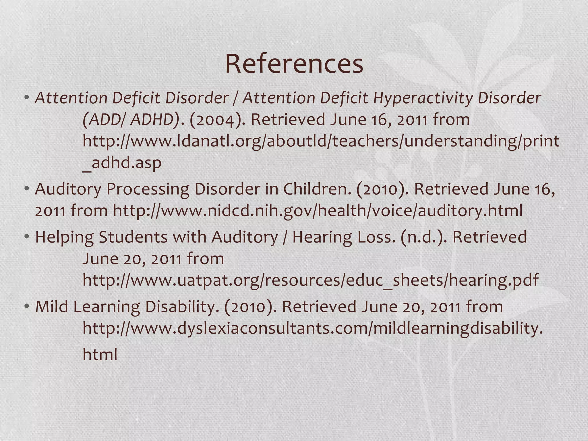 Assistive technology presentation | PPTX