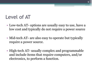 Assistive Technology Principles and Practice | PPT