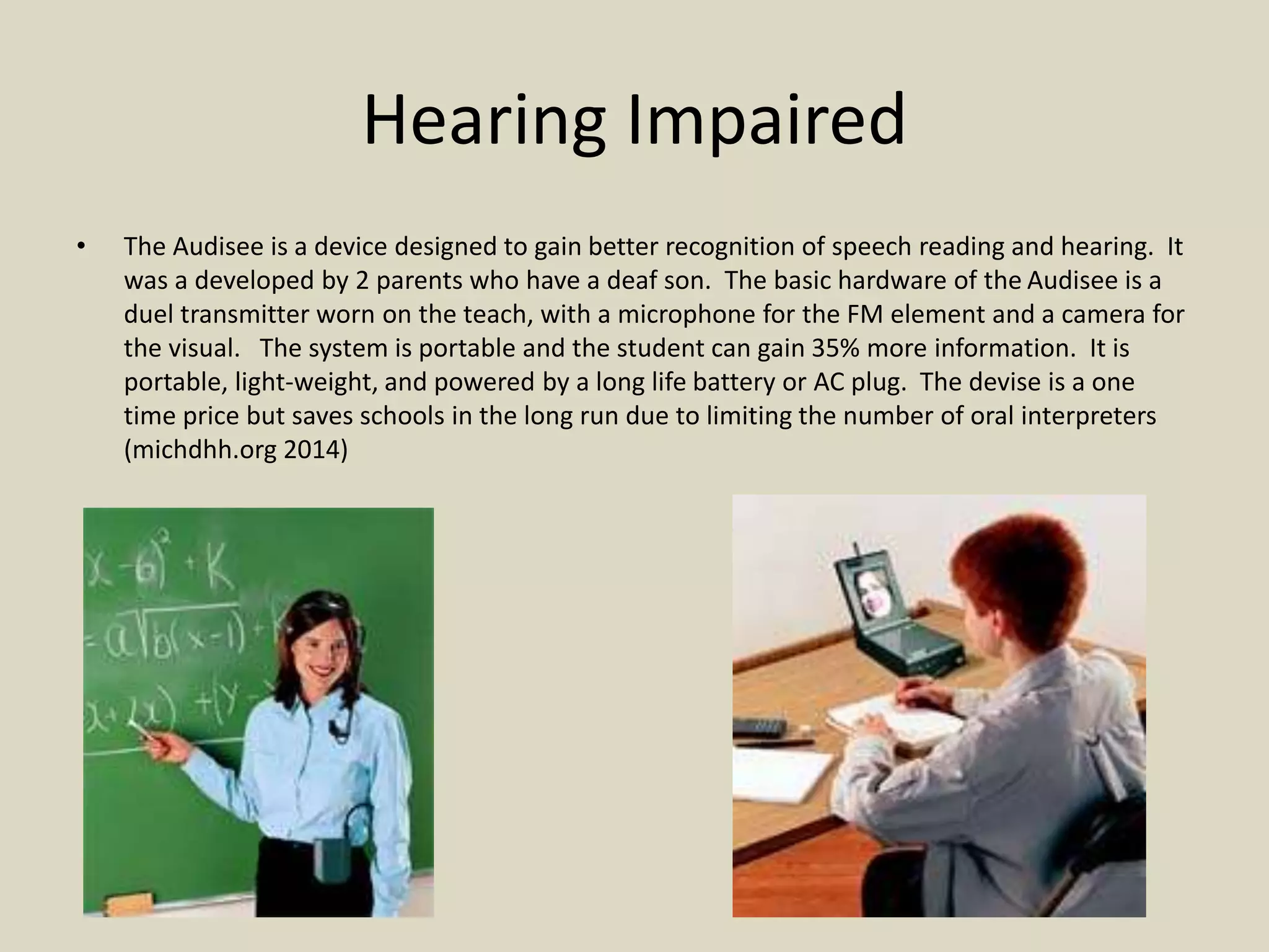 Assistive technology project | PPT