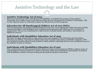 Assistive technology project | PPTX