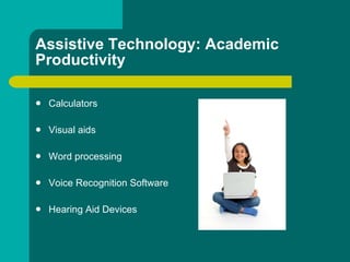 Assistive technology resources | PPT | Special Education | Education