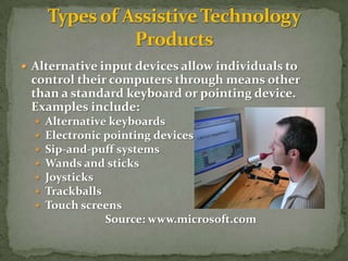 Assistive Technology Sauve & Mc Cadney | PPTX