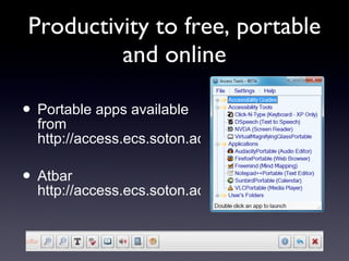 Assistive technology to promote learner autonomy | PPT