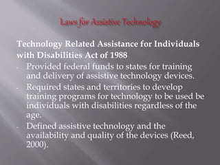 Assistive technology williams | PPTX