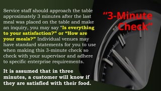 food and beverage services-ASSIST THE DINERS.pptx