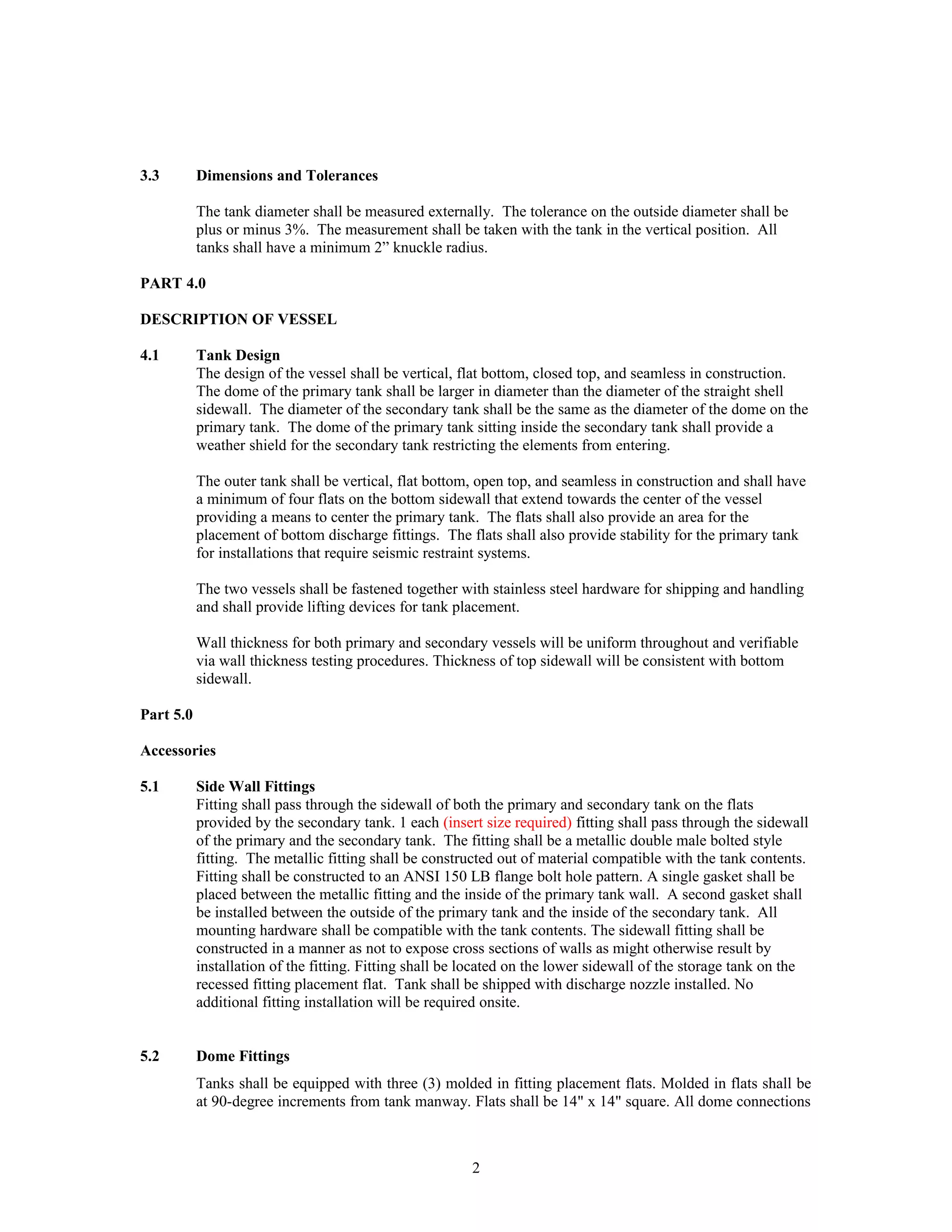 Assmann doublewall tank specification | DOC