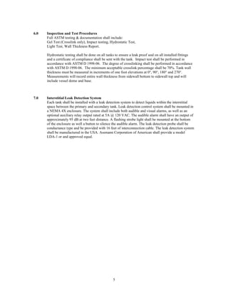 Assmann doublewall tank specification | DOC