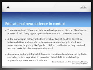 Neuroscience and Learning | PPTX