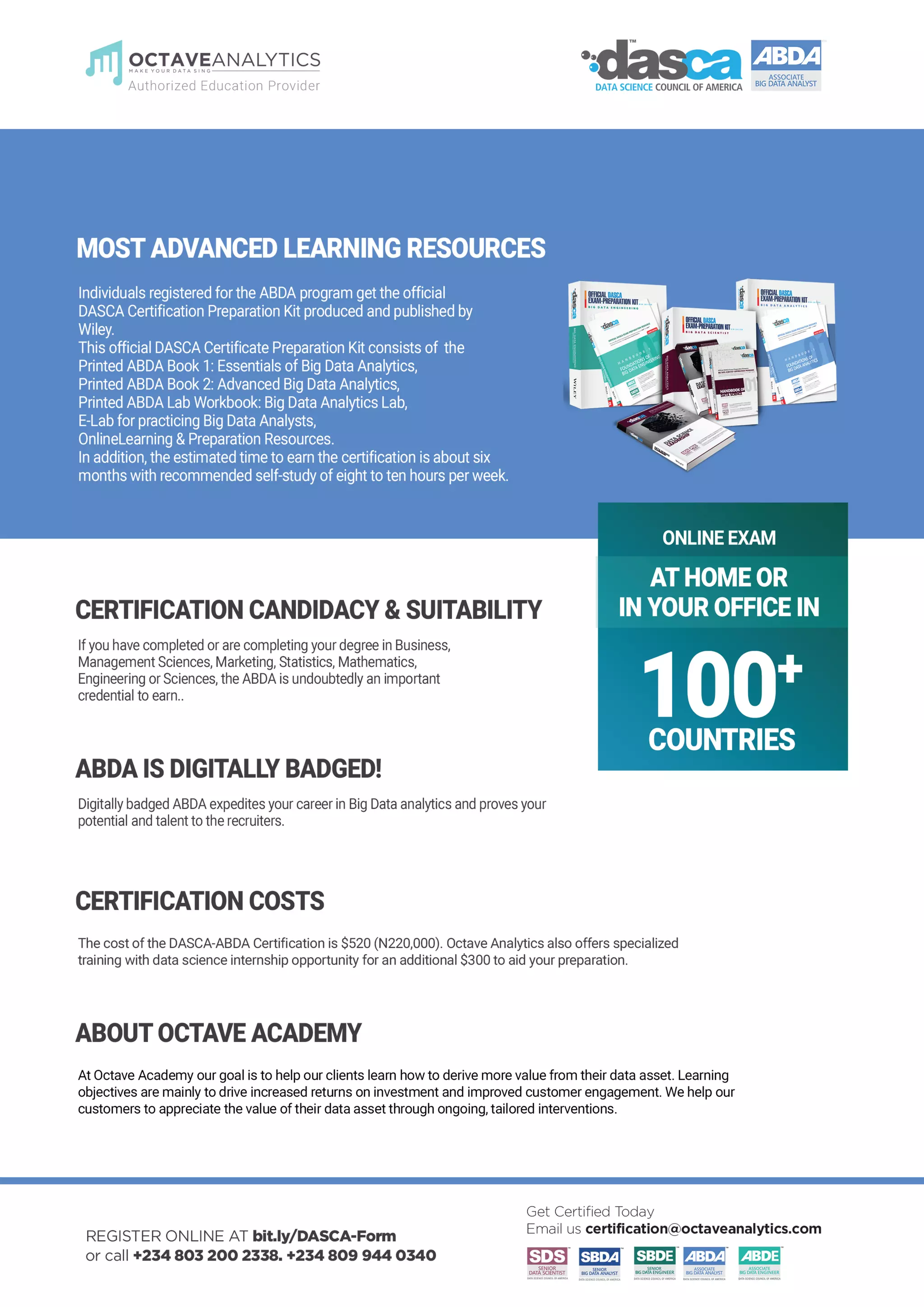 Associate big-data-analyst octave-analytics | PDF