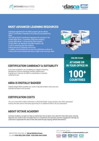 Associate big-data-analyst octave-analytics | PDF