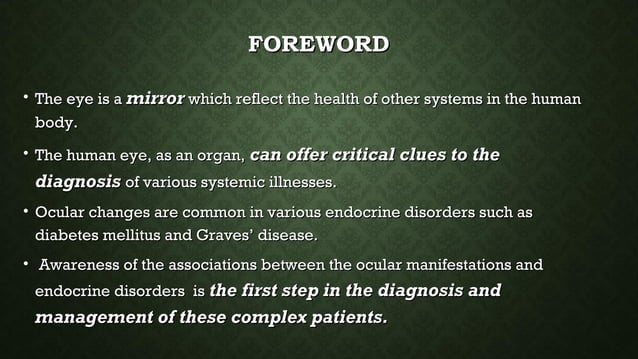 Associated eyes diseases | PPT