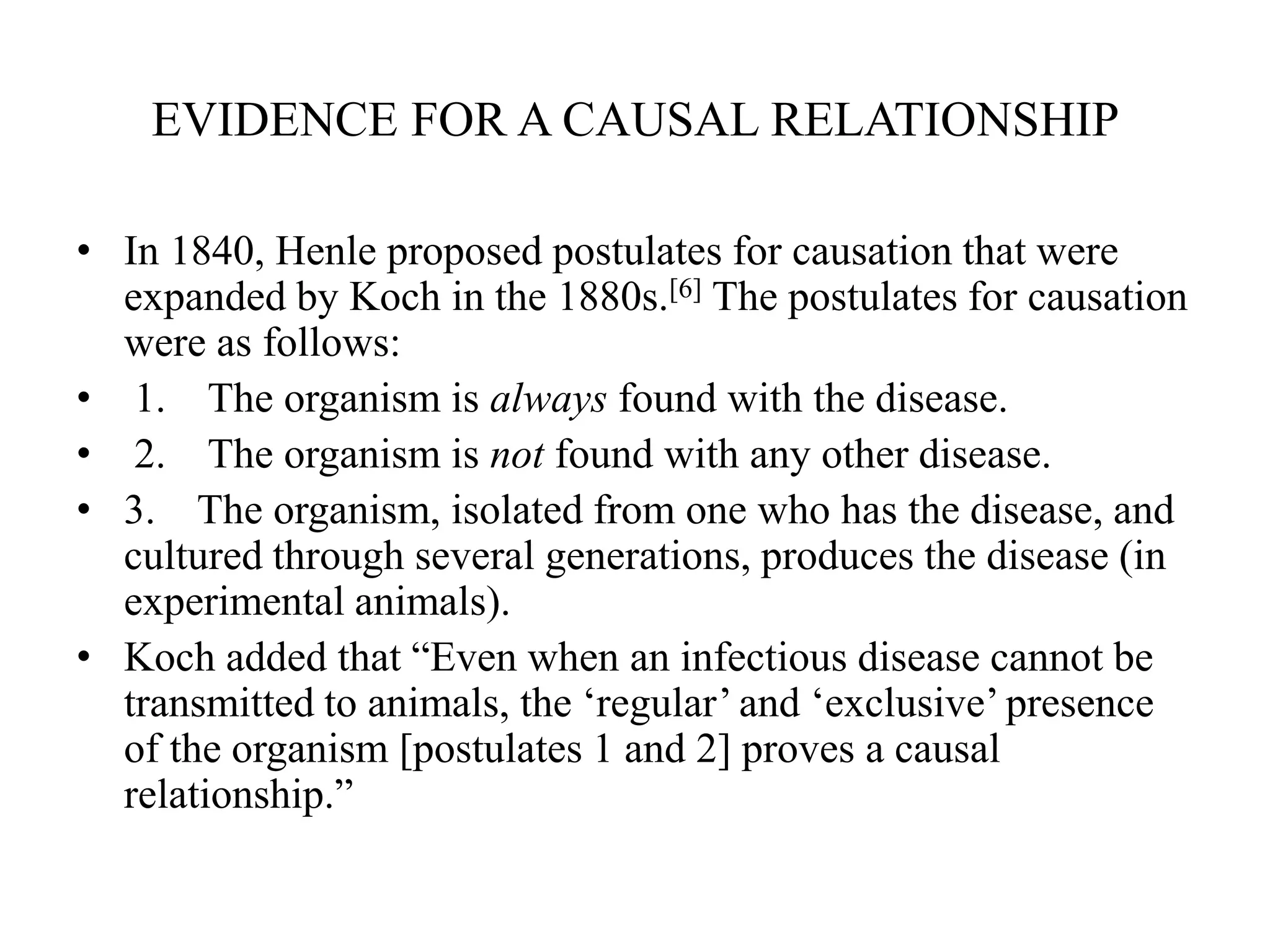 Association and causation | PPTX