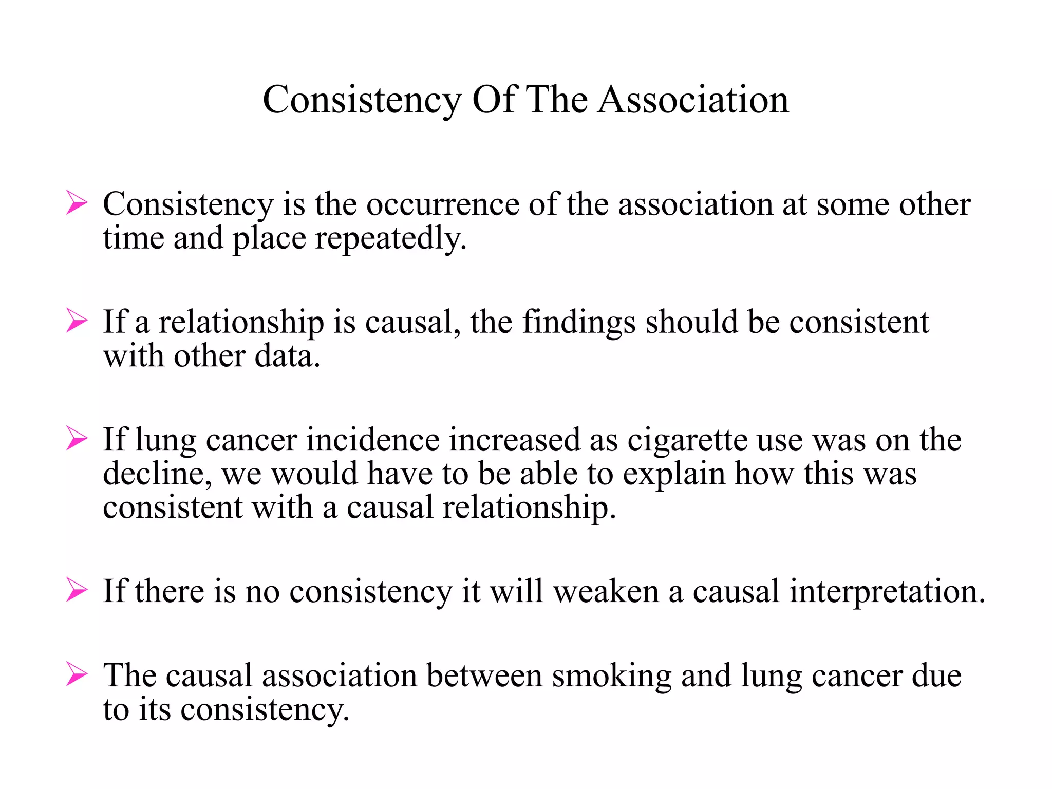 Association and causation | PPTX