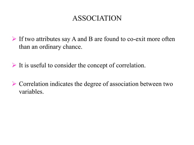 Association and causation | PPTX