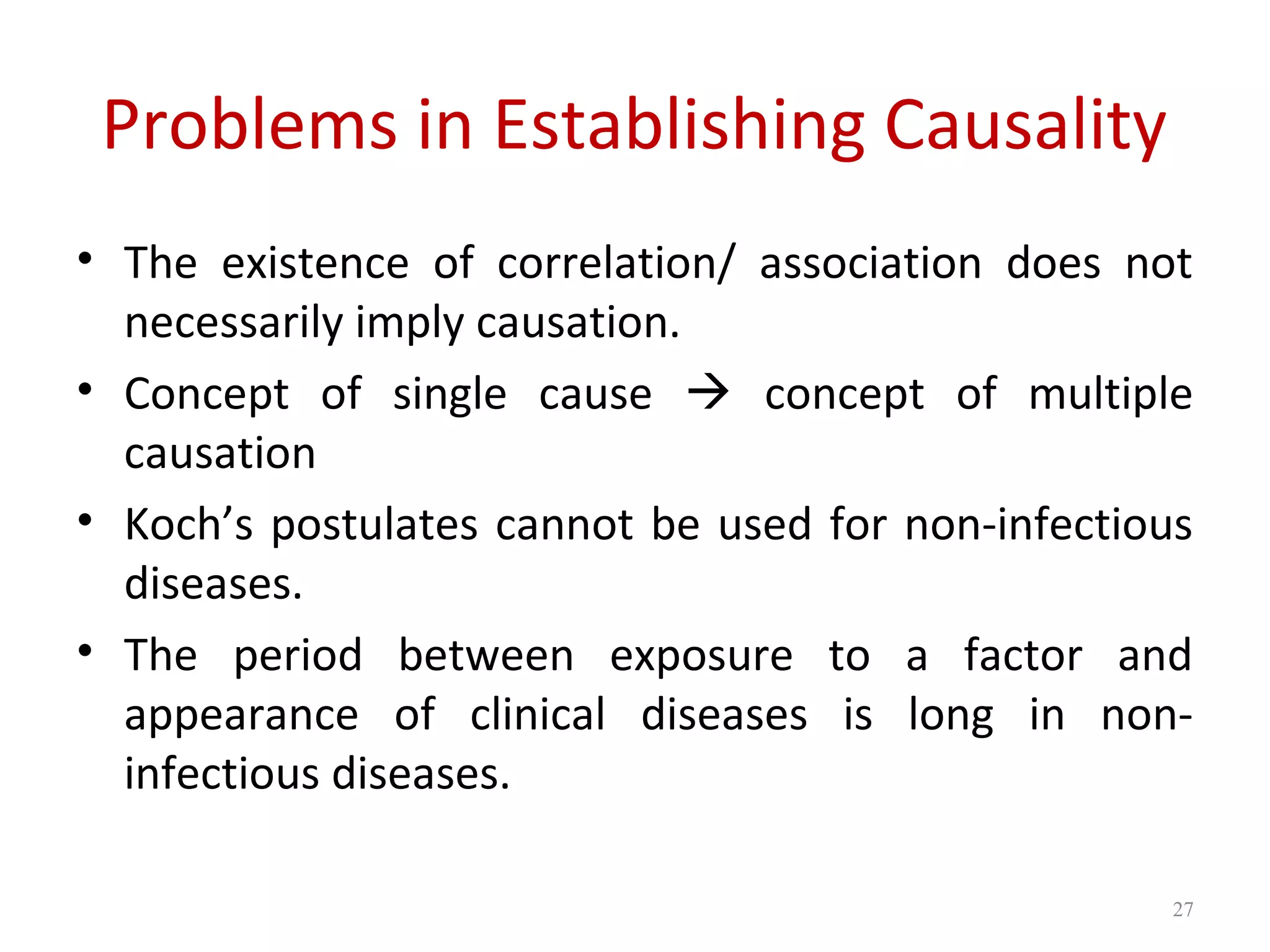 Association and causation | PPT