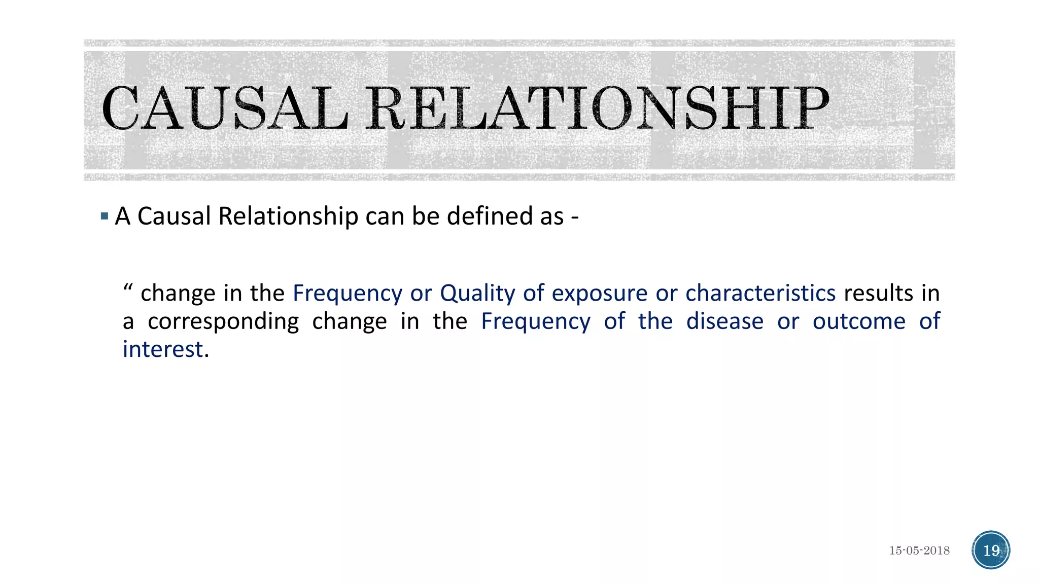 Association and causation | PPTX