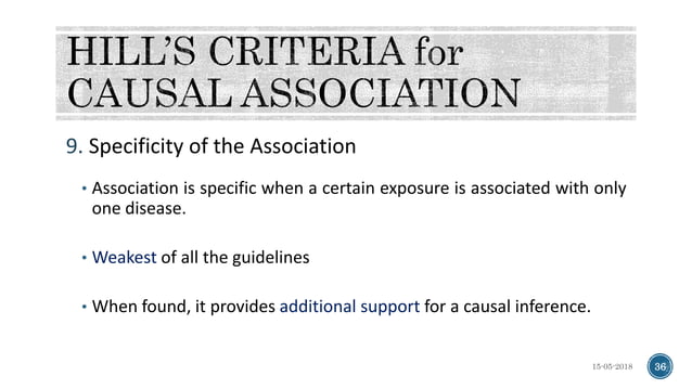 Association and causation | PPTX