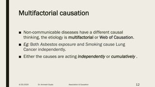 Association and Causation | PDF