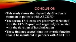 Association Between Thyroid Function And Acute Pptx