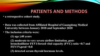 Association Between Thyroid Function And Acute Pptx