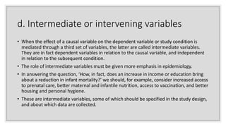 Association & Causation in biostatistics and research methodology | PPTX