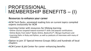 Association for computing machinery (acm) | PPTX