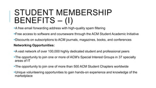 Association for computing machinery (acm) | PPTX