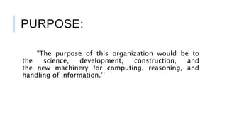 Association for computing machinery (acm) | PPTX