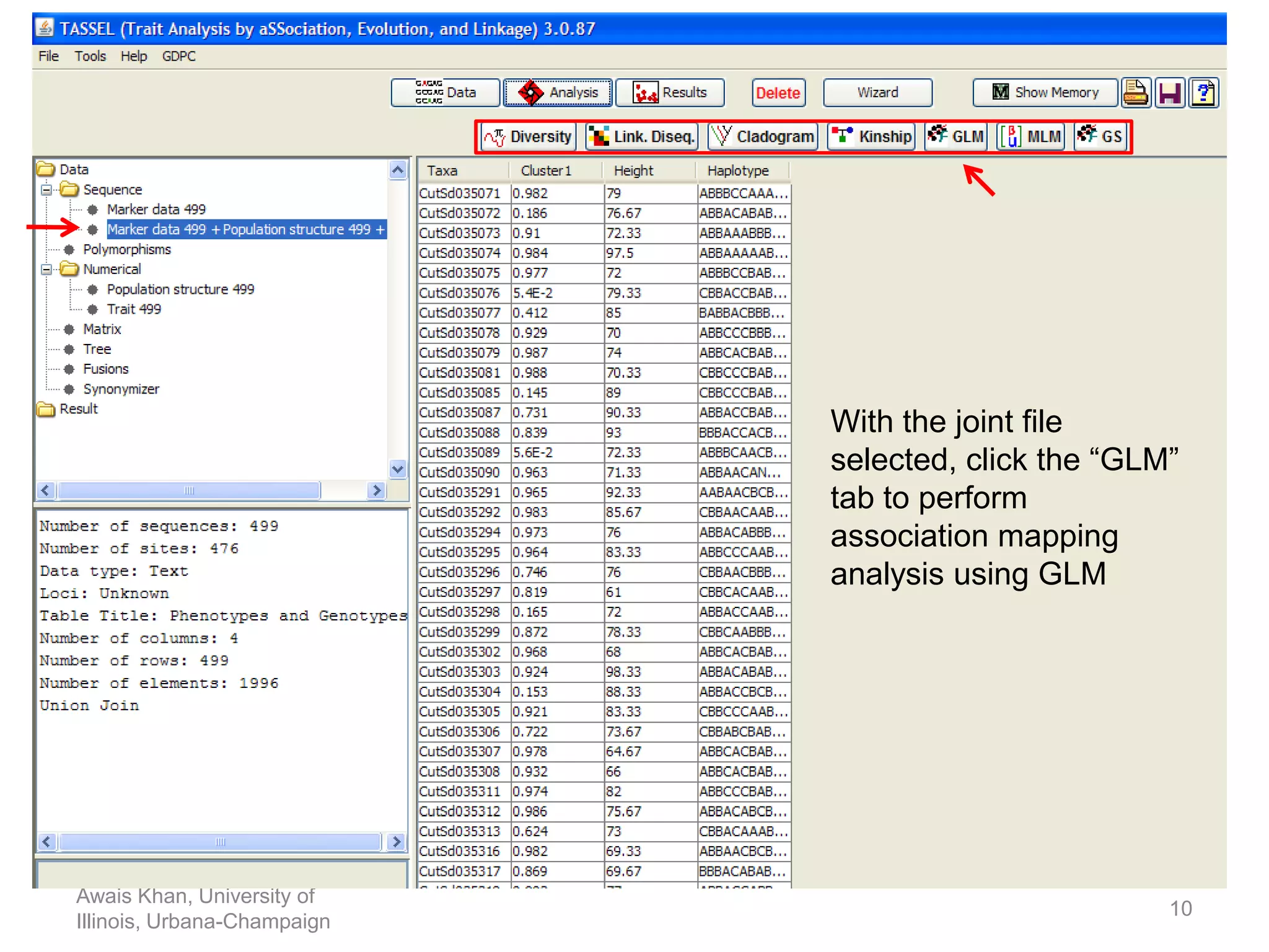 Introduction To Association Mapping And Tutorial Using Tassel Pptx