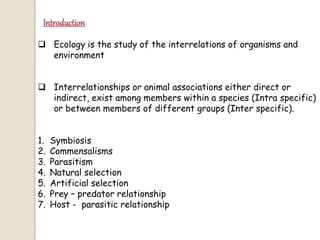 Association of animals | PPTX