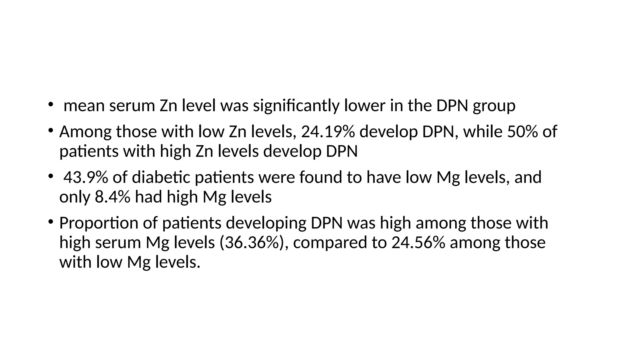 Association Of Diabetic Peripheral Neuropathy With Pptx