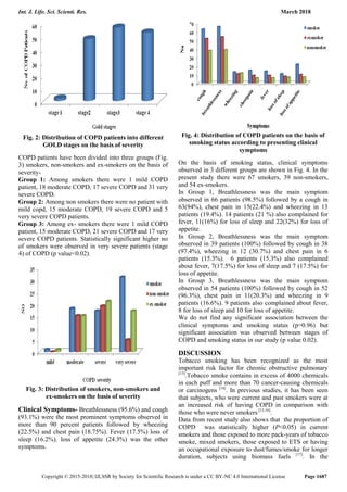 Association of smoking status with COPD in north indian population | PDF