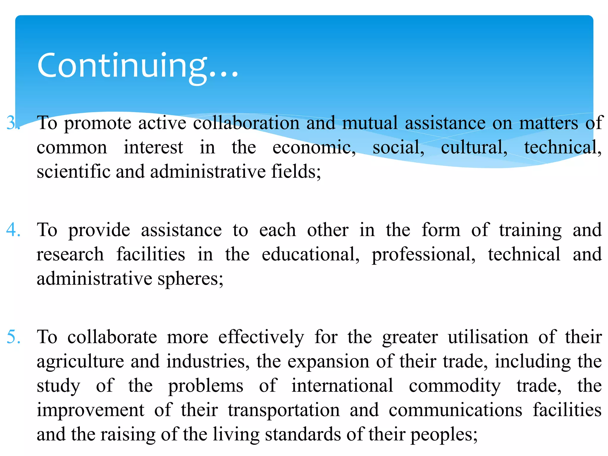 Association of south-east Asian Nations: ASEAN | PPTX
