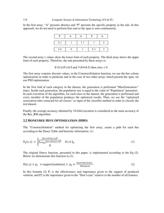 Association rule discovery for student performance prediction using metaheuristic algorithms | PDF