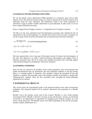 Association rule discovery for student performance prediction using metaheuristic algorithms | PDF