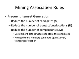 Association Rule Mining in Data Mining | PPTX
