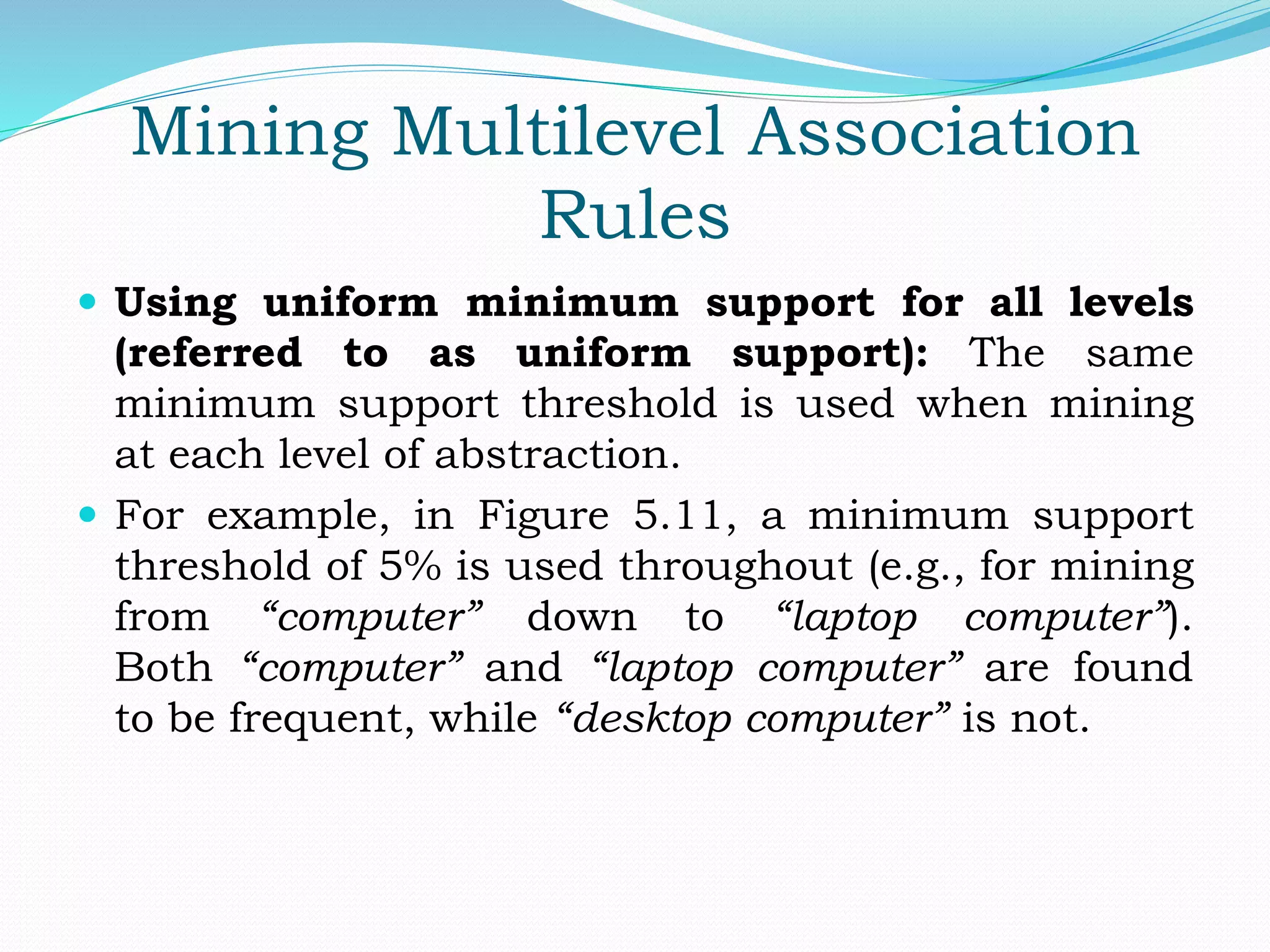 Association Rule Miningpptx Databases Computer Software And Applications