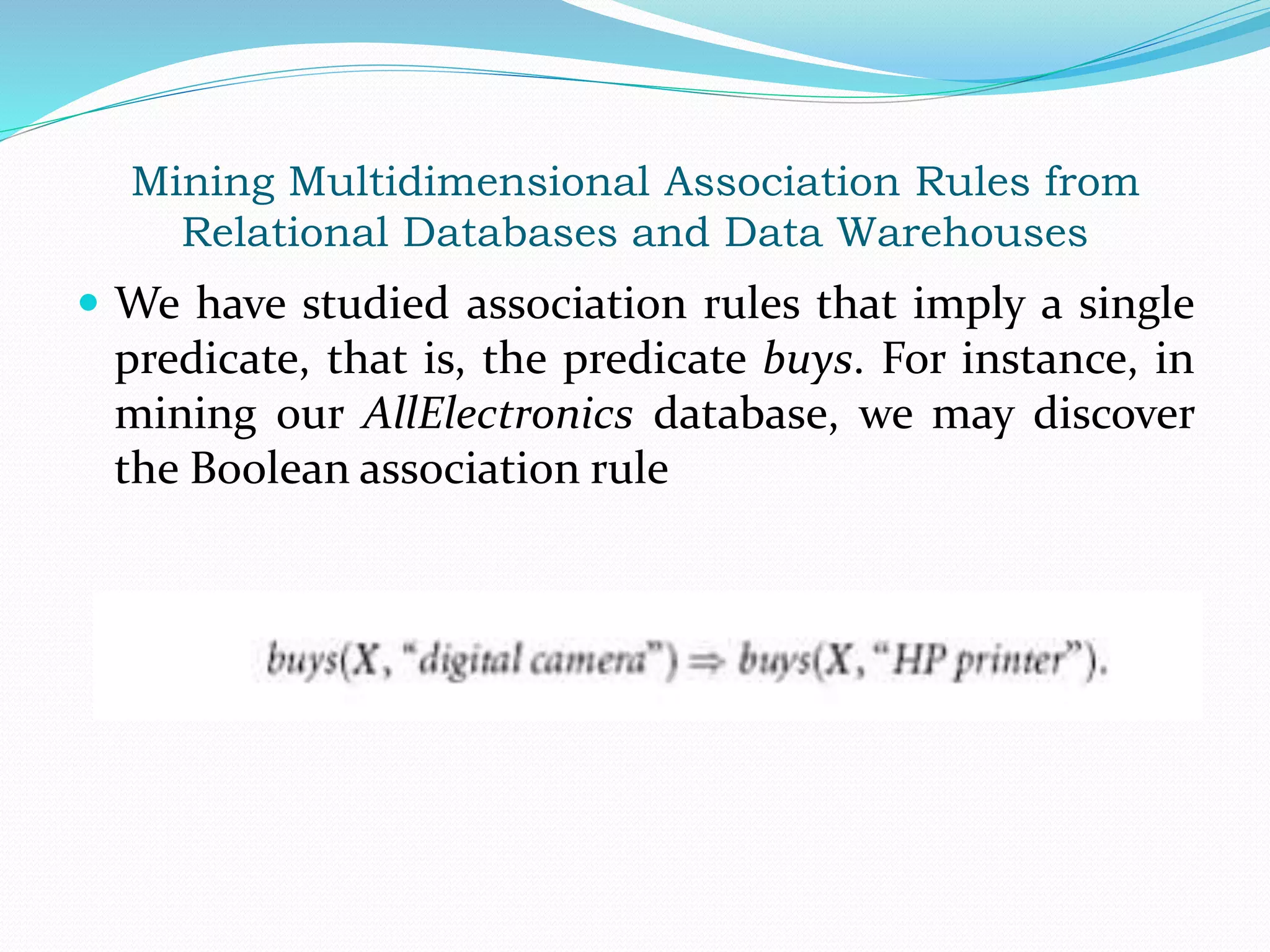 Association Rule Miningpptx Databases Computer Software And Applications