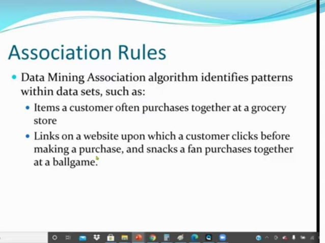 Association rule mining.pptx | Databases | Computer Software and Applications