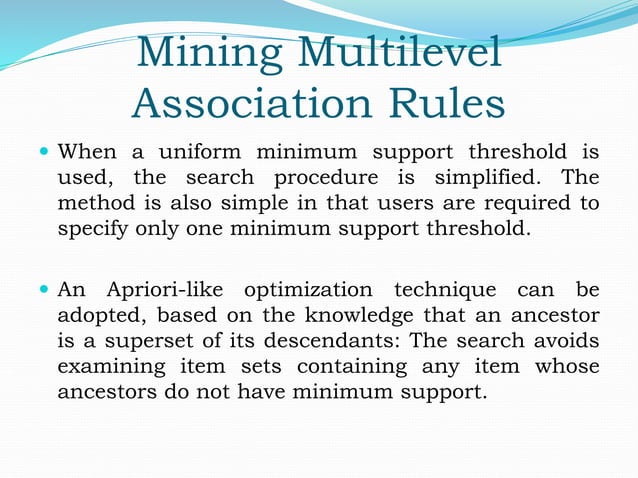 Association Rule Miningpptx Databases Computer Software And Applications