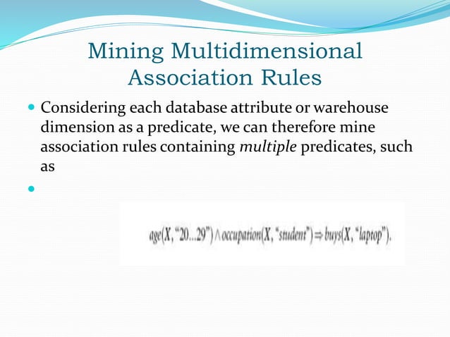 Association Rule Miningpptx Databases Computer Software And Applications