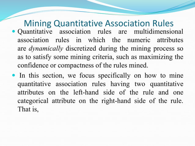Association Rule Miningpptx Databases Computer Software And Applications