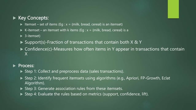 Association Rule Mining In Data Mining Pptx
