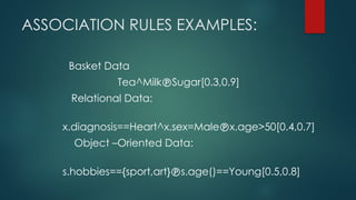 Association Rule MiningApriori Algorithm | PPTX